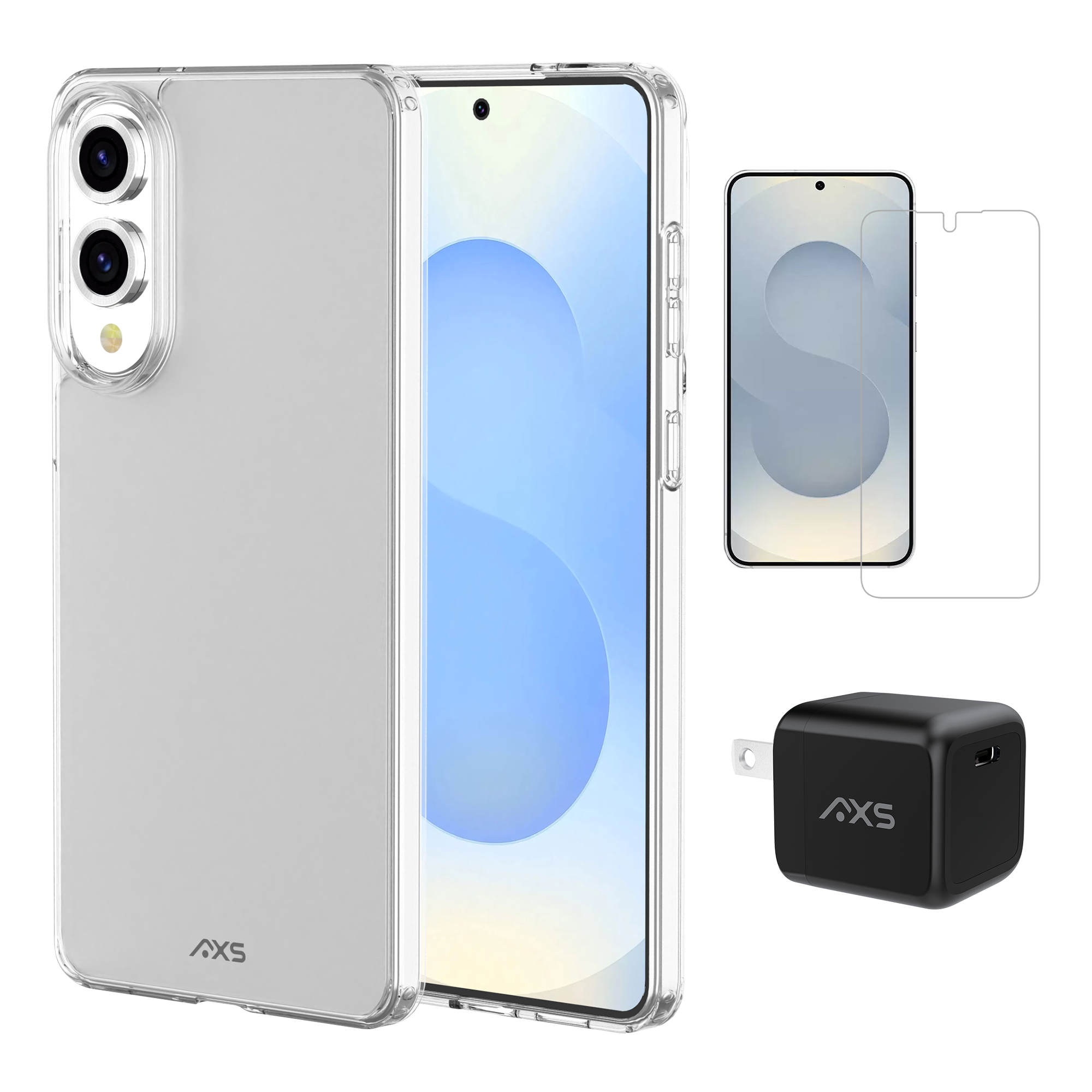 AXS Starter Kit bundle | Ultra Clear Case | Screen Protector | 30w ...